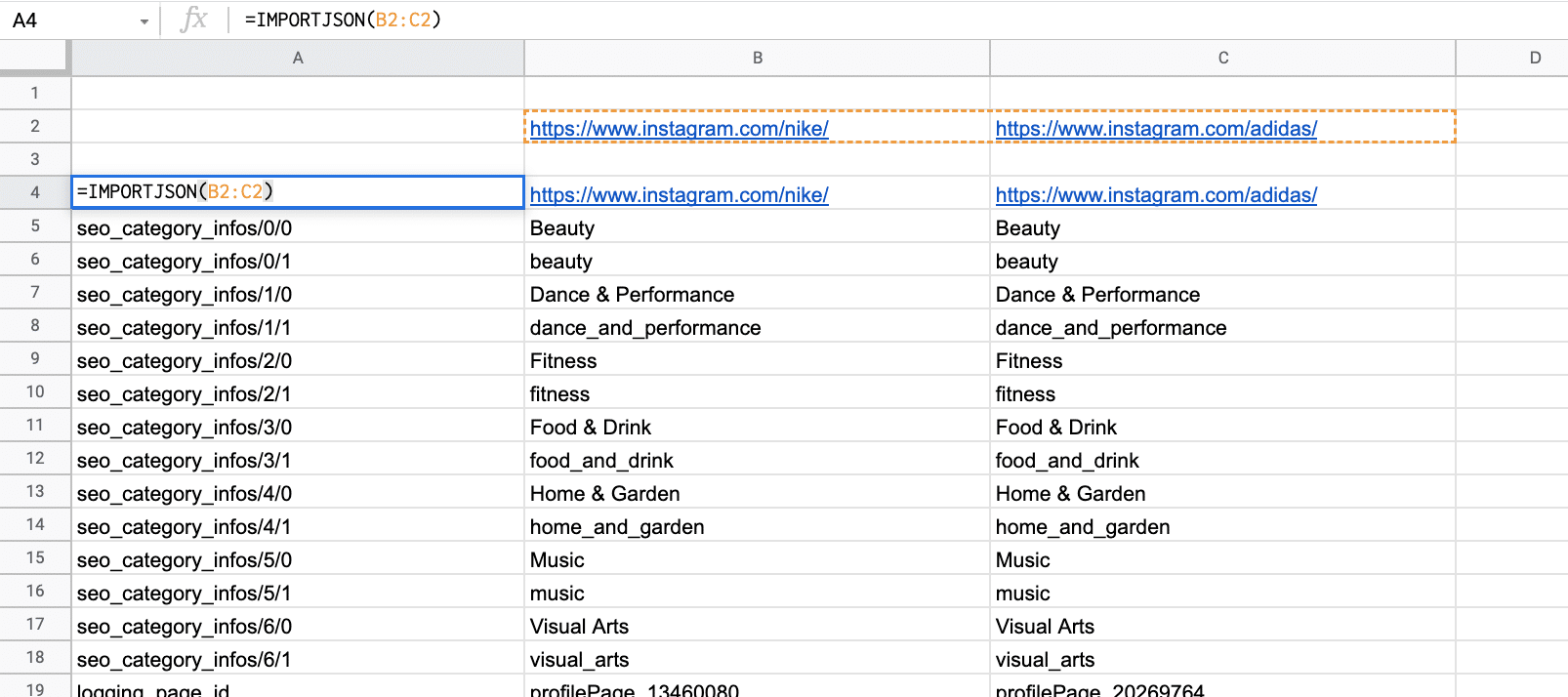 Add several data sources