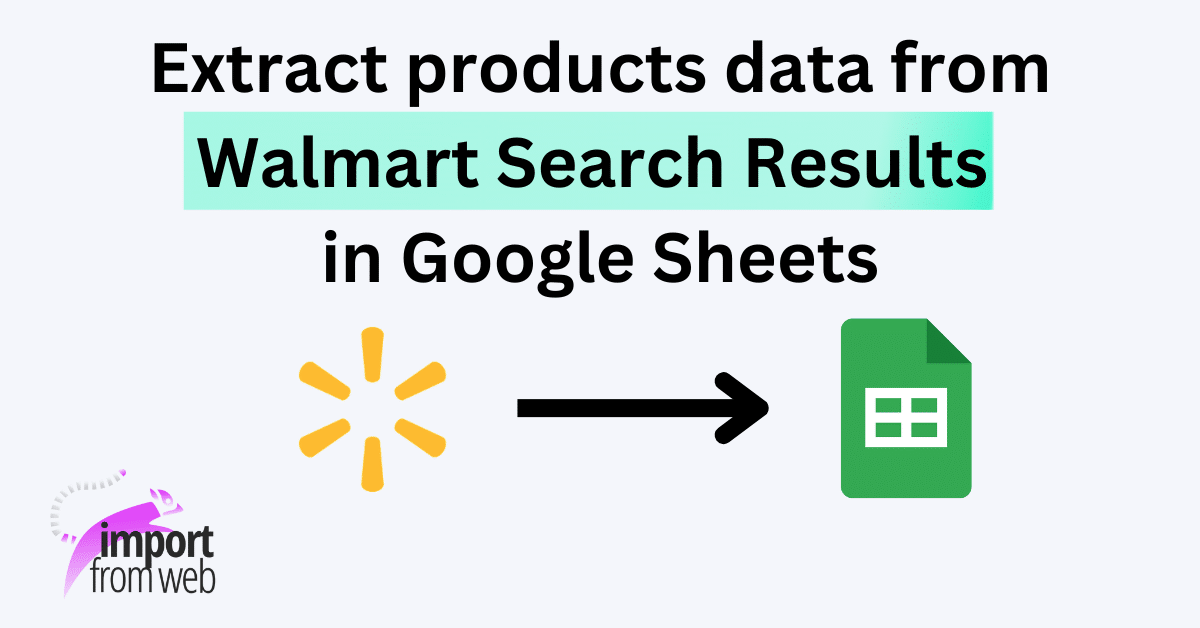 Walmart Search scraper