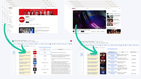 YouTube Competitor Analysis tutorial | ImportFromWeb